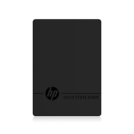 HP P600 500GB Portable External Solid State Drive 3XJ07AAABC Black ...