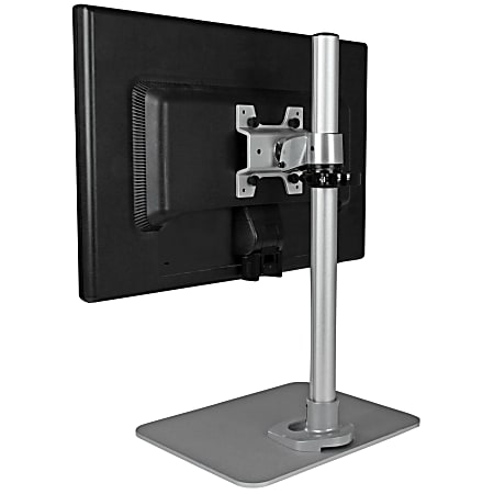 StarTech.com Single Monitor Stand Silver VESA Mount Monitor Arm Desk ...