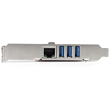 StarTech.com 3 Port PCI Express USB 3.0 Card Gigabit Ethernet Running low on expansion slots ...
