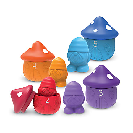 Learning Resources Peekaboo Gnome Homes Multicolor - Office Depot