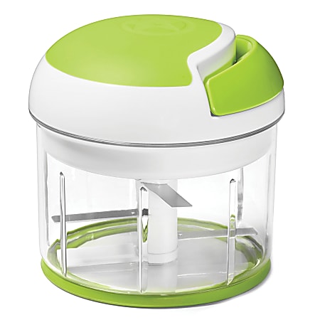 Starfrit 092969 002 0000 3 Blade Manual Pull Chopper GreenWhite ...