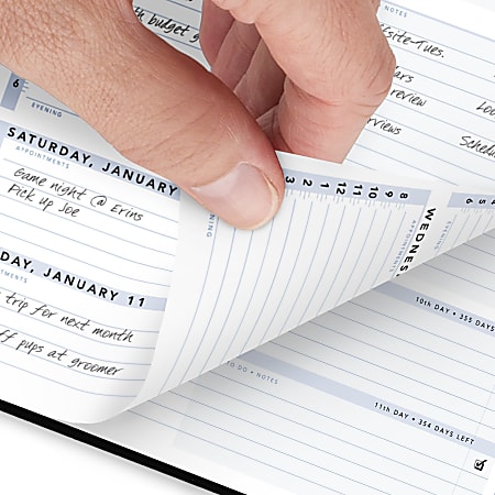 AT A GLANCE The Action Planner 2026 Weekly Appointment Book Planner ...