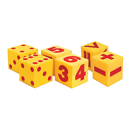 Learning Resources Giant Soft Cubes, Ages 4-7, Set Of 3