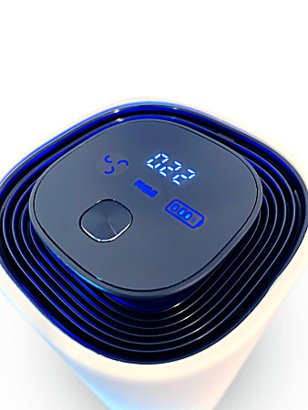 KIKI PURE PRO Portable Air Purifier And Ionizer - Office Depot