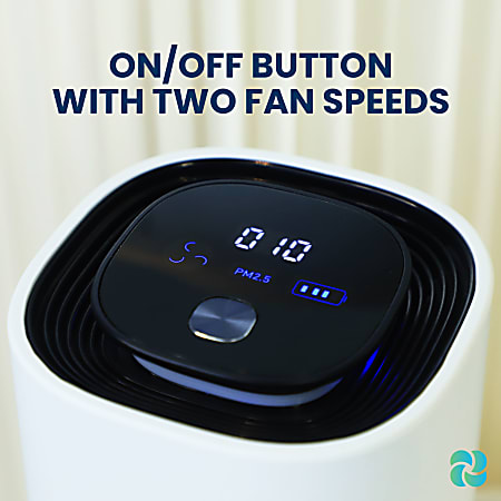 KIKI PURE PRO Portable Air Purifier And Ionizer - Office Depot