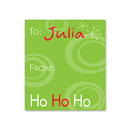 Geo Studios To From Holiday Santa Stickers 8 34 Pack Of 230 Stickers ...