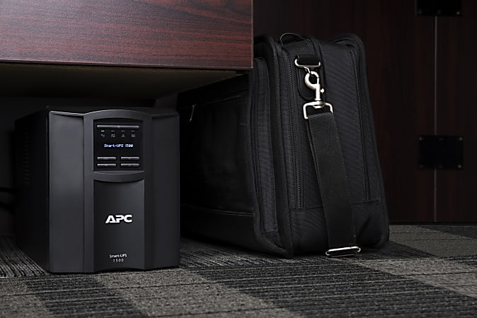 APC Smart UPS 8 Outlet Stand Alone Tower Uninterruptible Power Supply ...