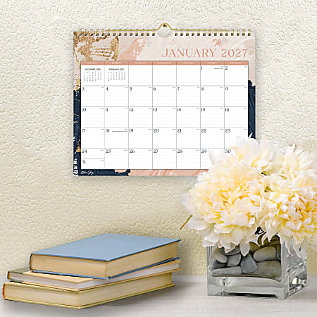2027 Jelesa Monthly Wall Calendar 15x12 - Office Depot