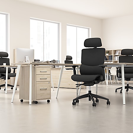 Bush Business Furniture Align Fabric High Back Ergonomic Office Chair ...