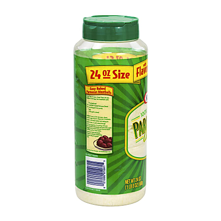 Kraft 100percent Grated Parmesan Cheese 24 Oz Bottle - Office Depot