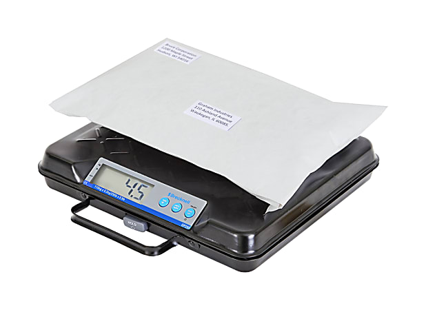 Brecknell Portable Electronic Utility Bench Scale 250 lb Capacity 12.5 ...