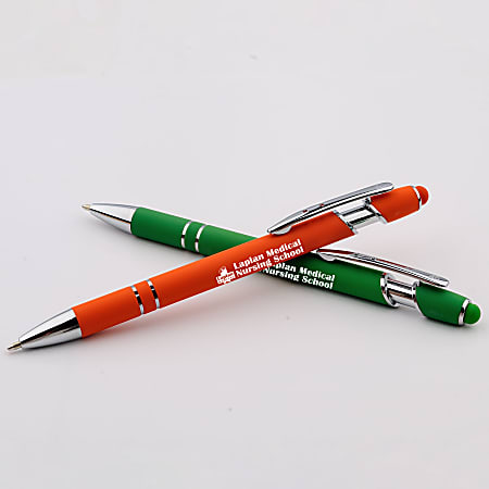 Custom Promotional Luxury Brite Softex Gel Glide Stylus Pen Medium ...