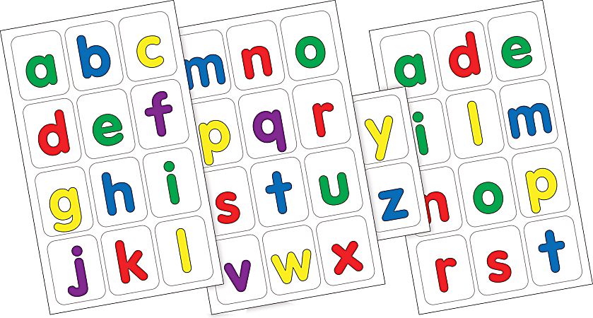 abc letters lowercase