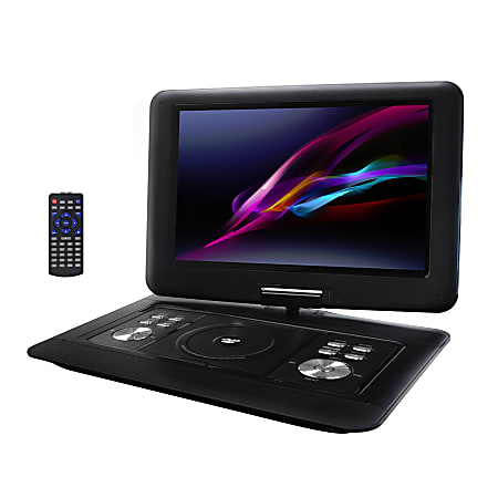 Trexonic Portable 14.1 DVD Player With Screen - Office Depot