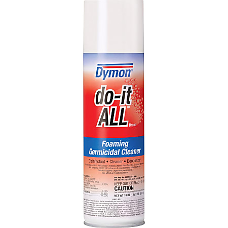 ITW Dymon Do It All Foaming GermicidalDisinfectant 18 Oz Bottle ...
