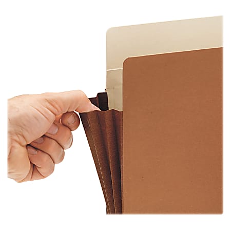 Smead Easy Access Top Tab Tyvek File Pockets Letter Size 3 12 Expansion ...