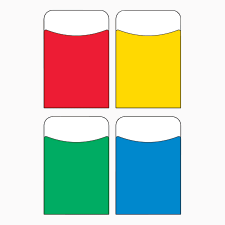 TREND Terrific Pockets Variety Bright Colors 3 12 x 5 14 Pack Of 160 ...