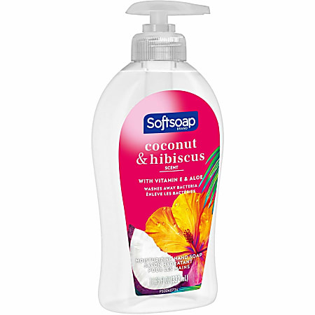 Softsoap Liquid Hand Soap Coconut And Hibiscus Scent 11.3 Oz - Office Depot