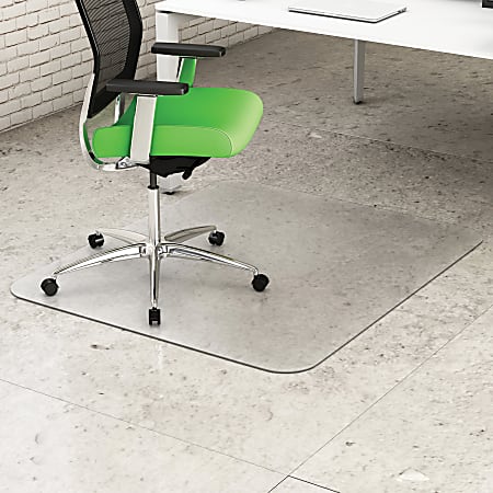 Deflecto Earth Source Chair Mat For Hard Floors Straight Edge 36 x 48 ...