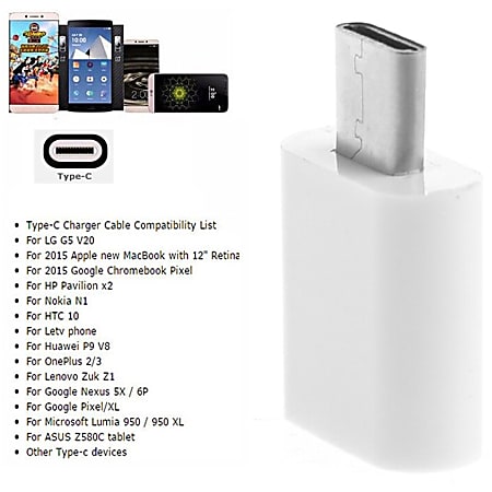 4XEM USB C MALE TO 8 PIN FEMALE 1 x USB Type C Male 1 x 8 pin Lightning ...