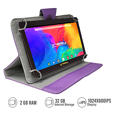 Linsay F7 Tablet 7 Screen 2GB Memory 64GB Storage Android 13 Purple ...