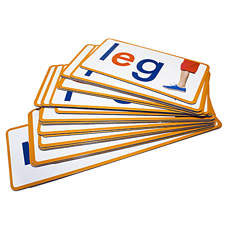Junior Learning CVC Word Strips Multicolor Grades K 4 Pack Of 24 Strips ...