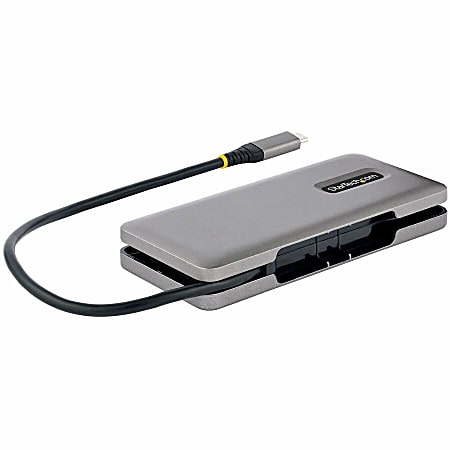 StarTech.com 4 Port USB C Hub USB 3.1 10Gbps 100W Power Delivery Pass ...