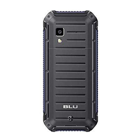 BLU Tank Extreme 2.4 T450X Cell Phone, Black/Blue, PBN201150