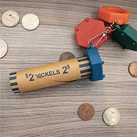 Nadex Coins NXTE 1458 Assorted Preformed Crimped End Coin Roll Wrappers ...