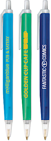 BIC Tri Stic Clear Pen - Office Depot