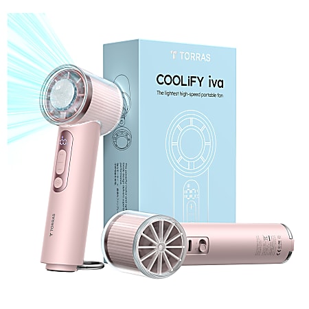 TORRAS COOLiFY iva Handheld High Speed Portable Fan with 4900 mAh ...