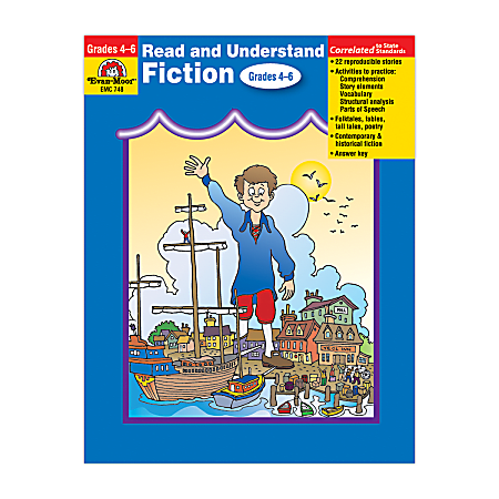 Evan Moor Read And Understand Stories And Activities Fiction Grades 4 6 ...