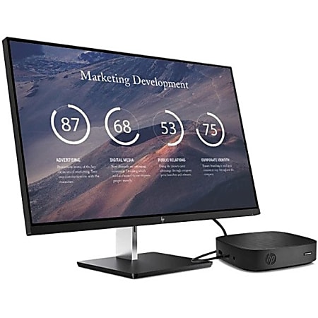 HP t430 Thin ClientIntel Celeron N4020 2 Core 1.10 GHz 4 GB RAM DDR4 ...