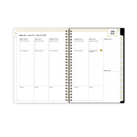 2025 2026 Day Designer WeeklyMonthly Academic Planner 8 12 x 11 Deep ...