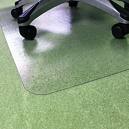 Mammoth Office Products APET Office Chair Mat For Carpets 36 x 48 Clear ...