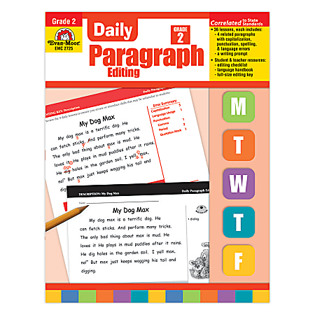 Evan-Moor® Daily Paragraph Editing, Grade 2