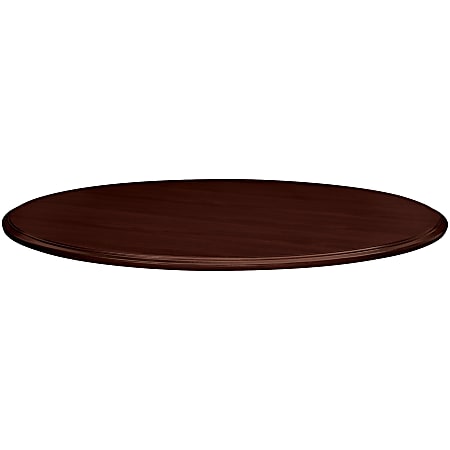 HON 94000 Series Round Table Top 42 Diameter Mahogany - Office Depot