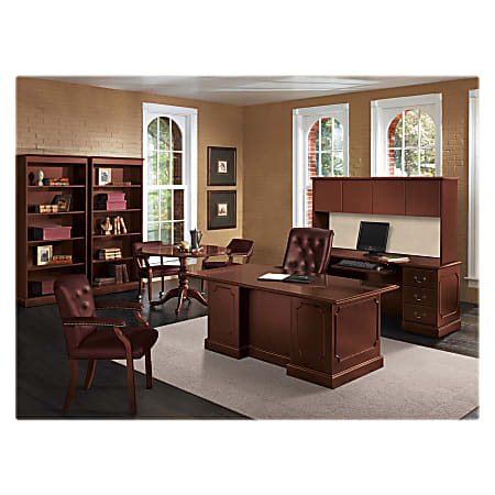 HON 94000 Series Round Table Top 42 Diameter Mahogany - Office Depot