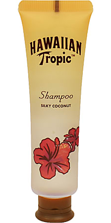 Hotel Emporium Hawaiian Tropic Shampoo 1.35 Oz Silky Coconut Case Of ...