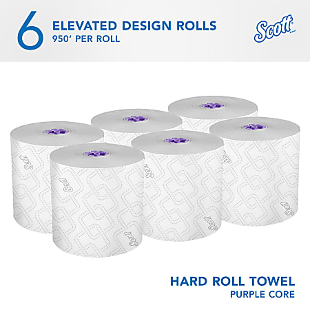 Scott Essential High Capacity Hard Roll Paper Towels with Elevated ...
