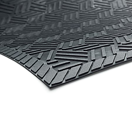MA Matting SuperScrape Plus Floor Mat 36 x 60 Black - Office Depot