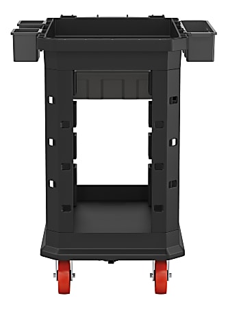 Suncast Commercial Heavy Duty Plus 2 Shelf Utility Cart 34 1316 H x 19 ...