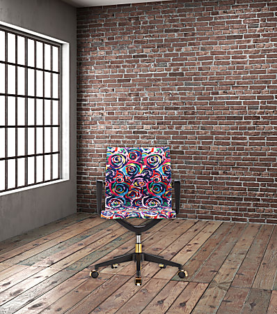 Raynor Elizabeth Sutton Wynwood Lost in Color Fabric Mid Back Task ...