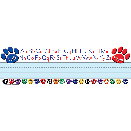 Teacher Created Resources Flat Name Plates, 3 1/2" x 11 1/2", Colorful ...