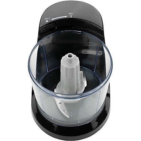 Brentwood 100W 1.5 Cup Mini Food Chopper Black MC 109BK - Office Depot