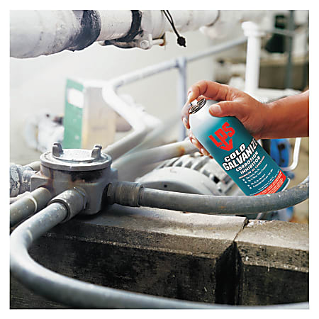 LPS Cold Galvanize Corrosion Inhibitor 14 oz Aerosol Can - Office Depot