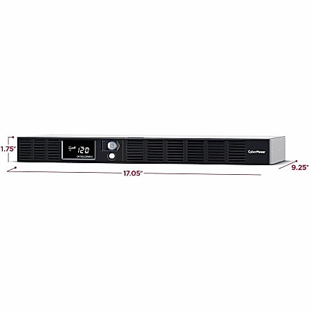 CyberPower OR700LCDRM1U UPS Smart App Intelligent LCDAVR Series ...