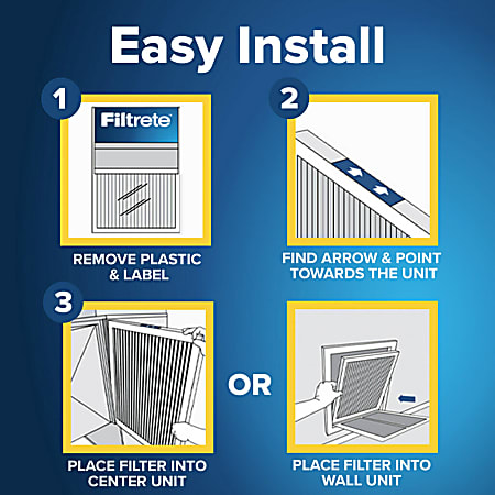 Filtrete 20 x 20 x 2 Air Filter 12 HVAC Filters Merv 8 Premium Allergen ...