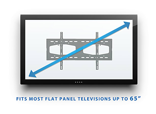 Mount It Tilting TV Wall Mount For Screens 32 55 15 34 H x 25 58 W x 1 ...