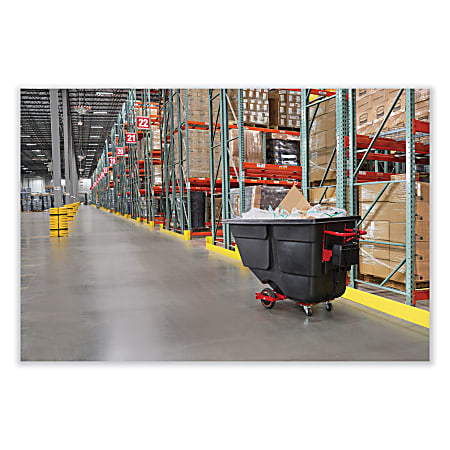 Rubbermaid Commercial Motorized Roto Tilt Truck 202 gal 1000 lb ...